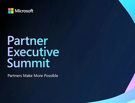 Microsoft UK Partner Executive Summit