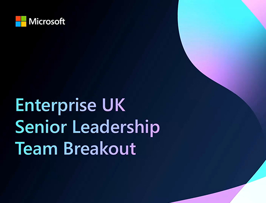 Microsoft UK Partner Executive Summit