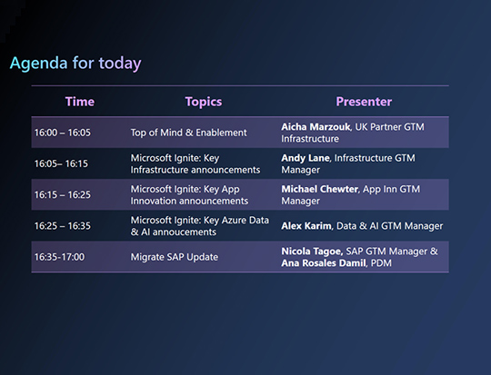 Microsoft UK Azure Community Cal Resources