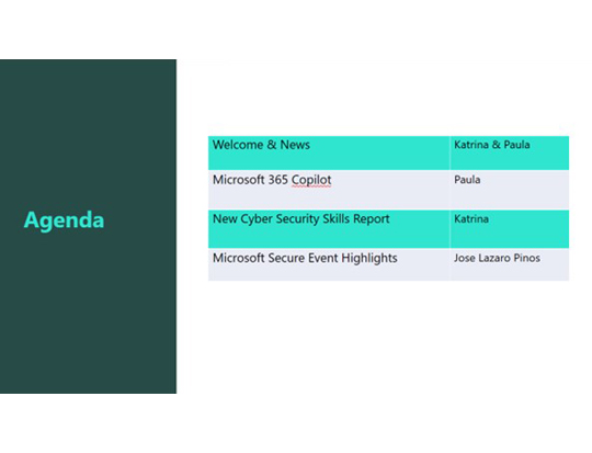 Microsoft UK Modern Work and Security Community Call Resources