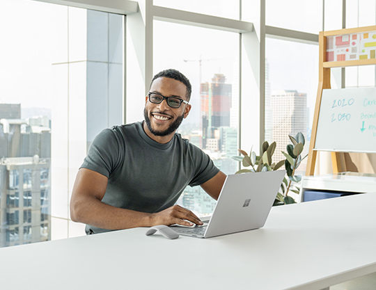 Grupo de vendas de parceiros do Surface